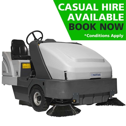 S30 Large Industrial Ride-On Sweeper Hire | Capital Equipment Hire